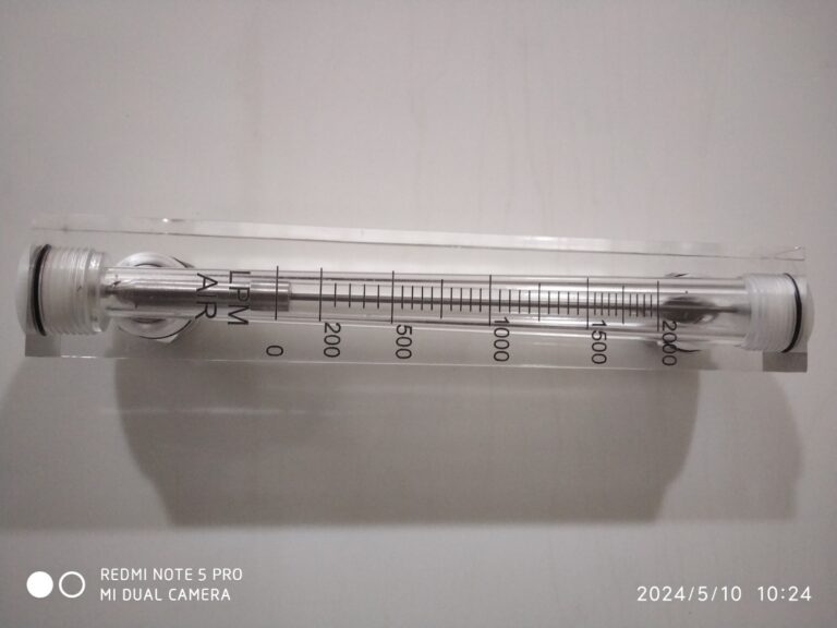 Acrylic Rotameter (2000 LPM) - Precision Flow Meter Online