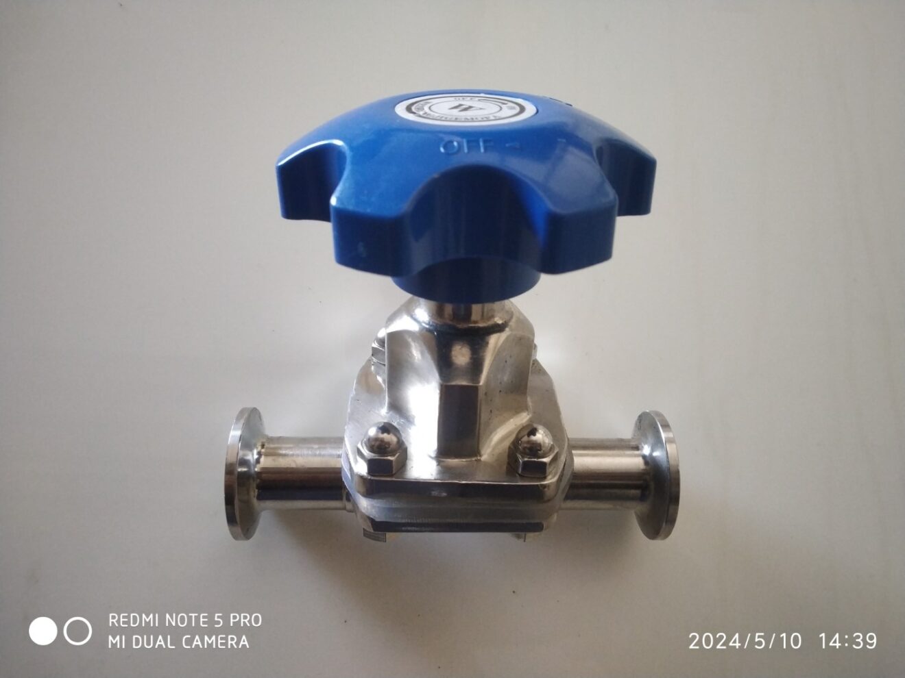 TC End Diaphragm Valve SS304 (Imported) - High-Quality Valve