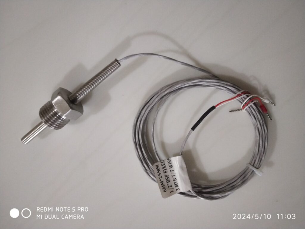 RTD PT-100 Temperature Sensor - Accurate Temp Monitoring Online